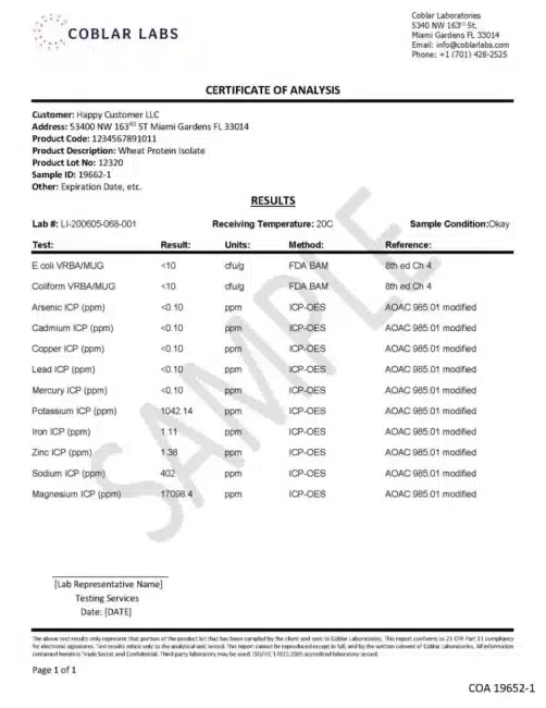 What Is A Certificate Of Analysis Definition Requirements 45 OFF What Is A Certificate Of Analysis Definition Requirements 45 OFF