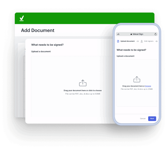 Certified Document Signing Software - Mekari Sign