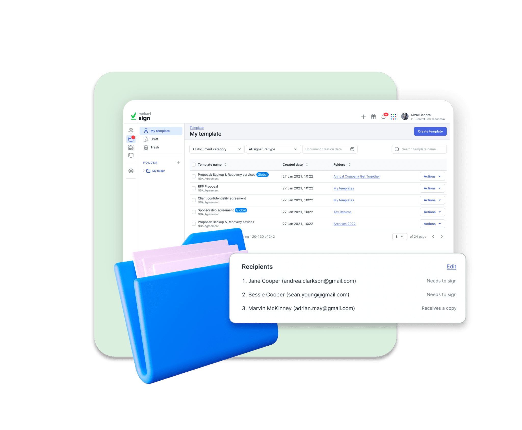 Complete Audit Trail for Digital Signatures | Mekari Sign