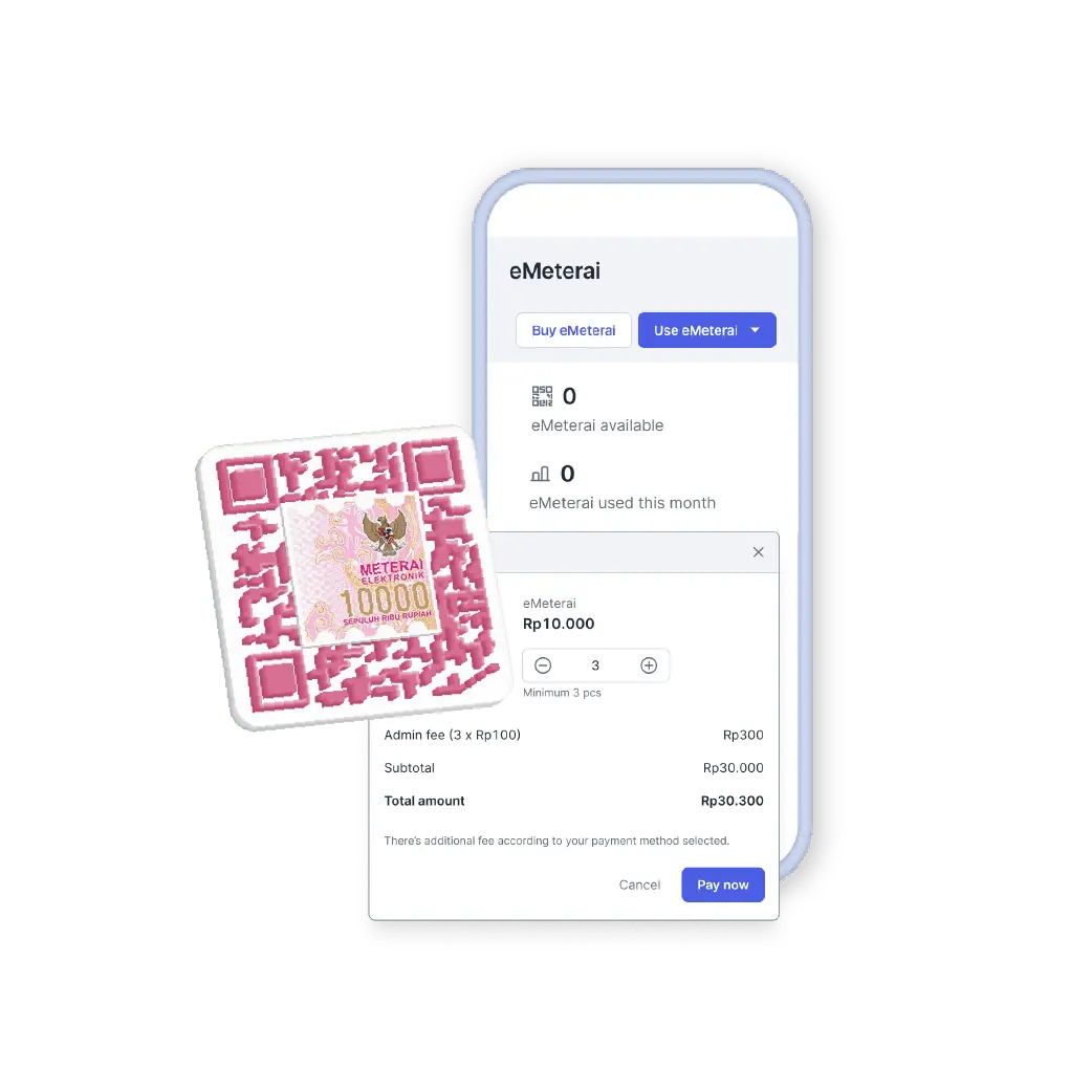 Official Digital Stamp Duty For Document - Mekari Sign