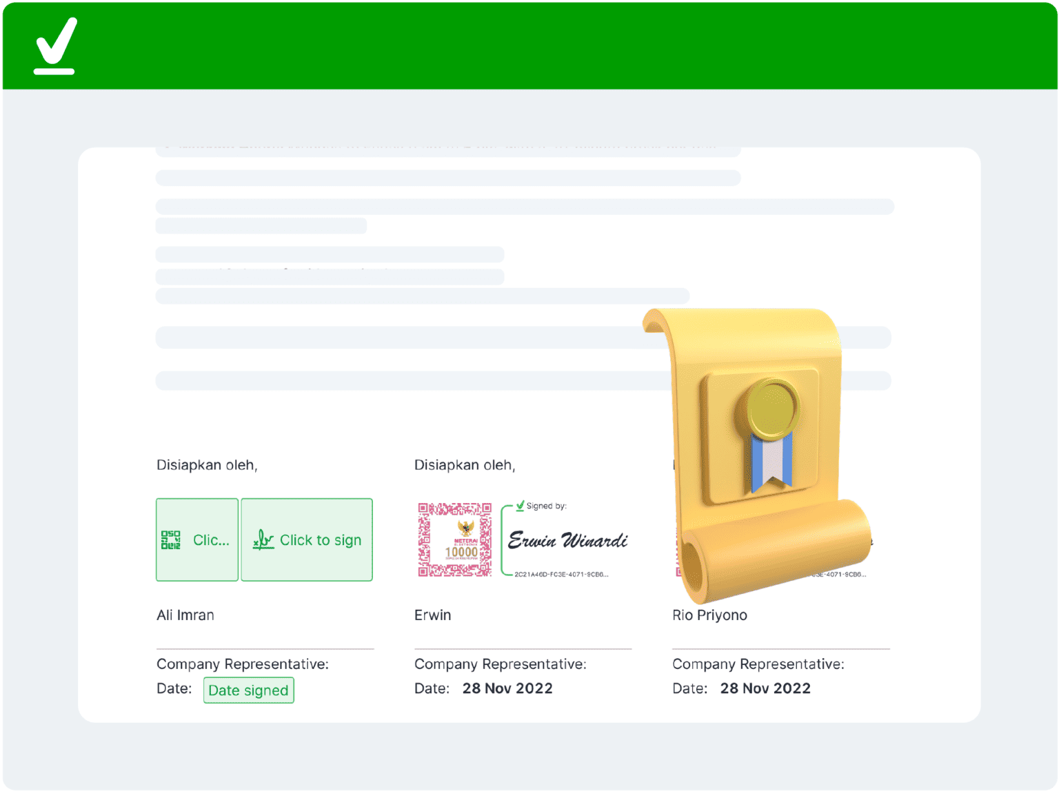 Your Trusted Digital Signature Partner | Mekari Sign