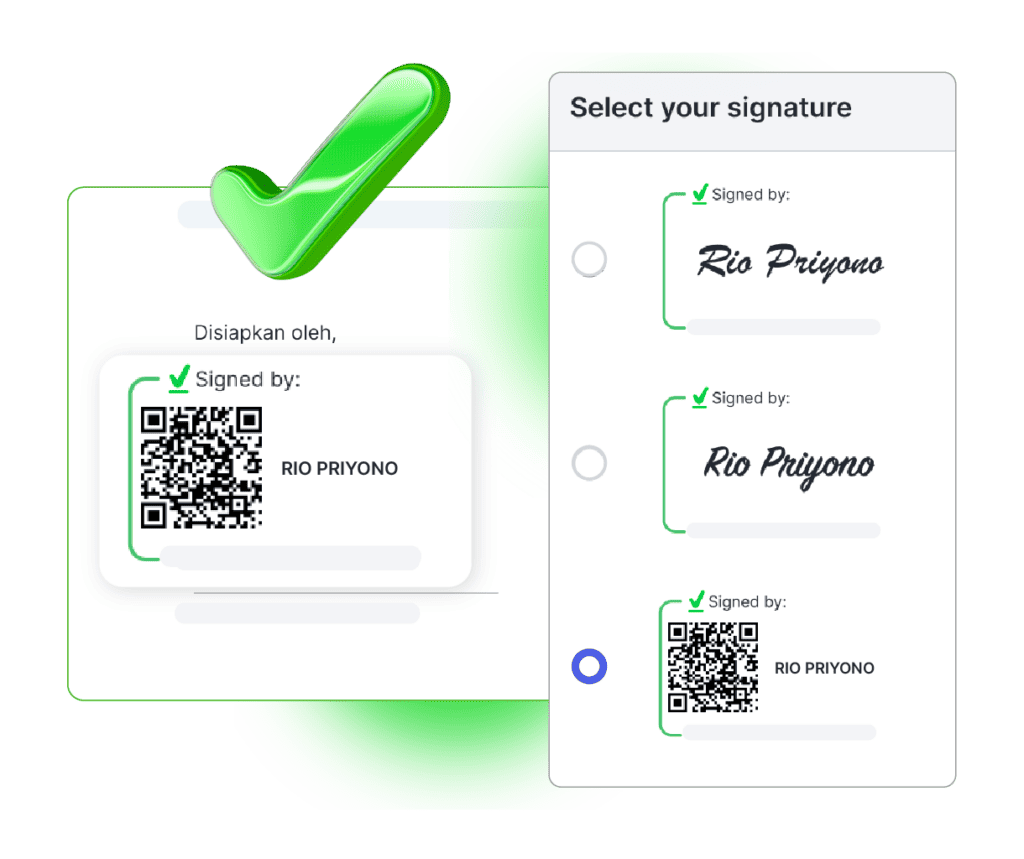 Buat Tanda Tangan QR Code Digital Mudah & Sah | Mekari Sign
