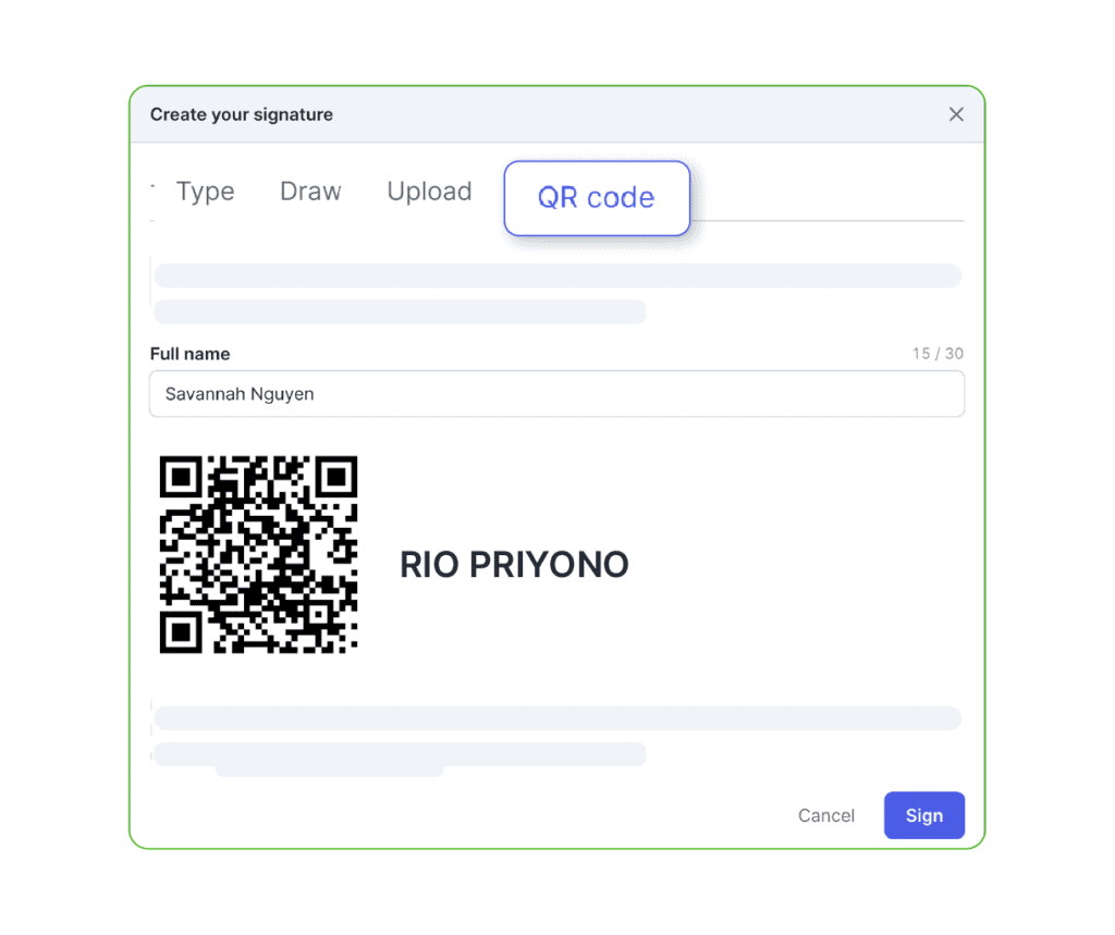 QR Code Signature for Documents: Secure & Verified