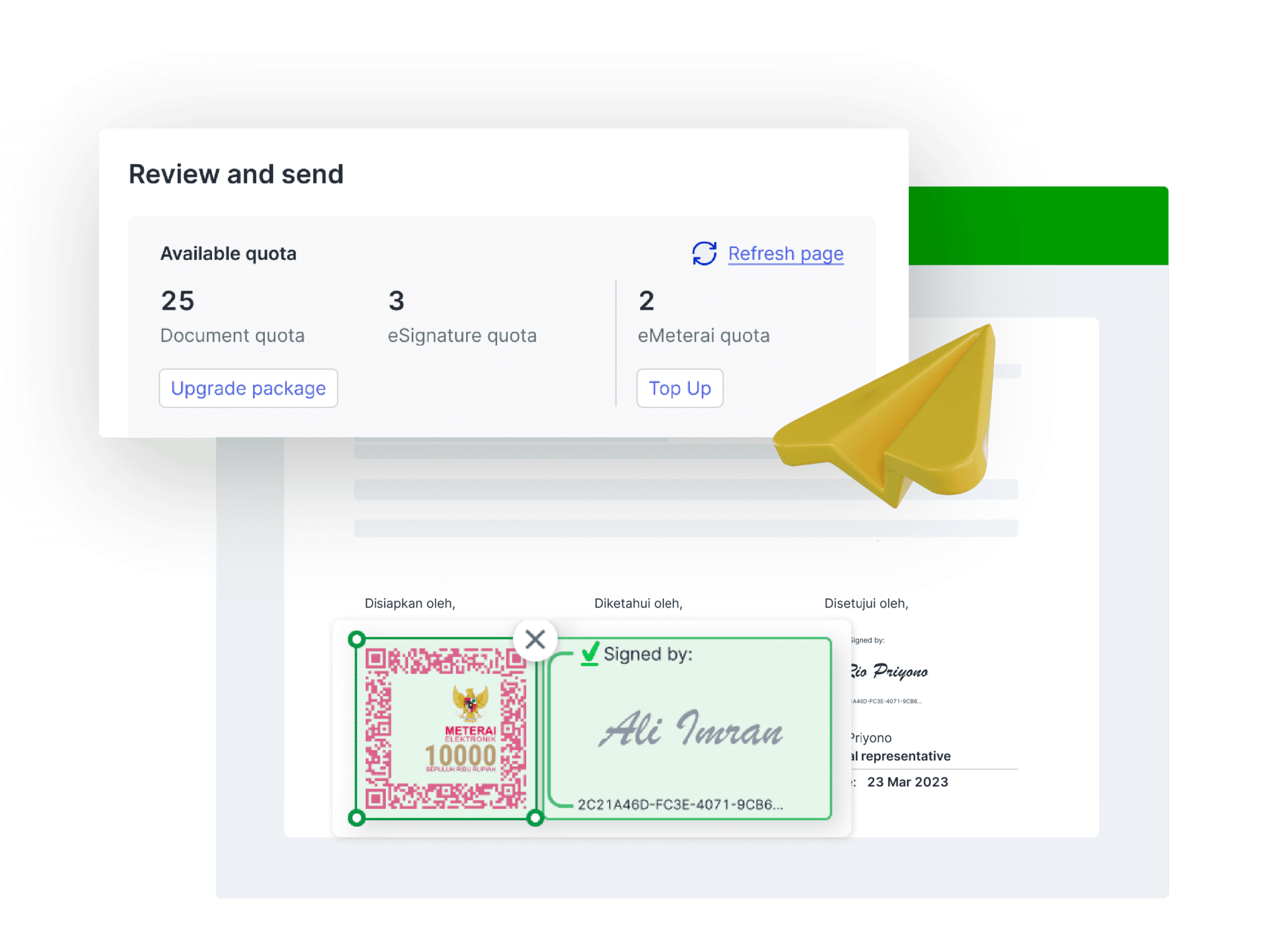 Create and Sign Electronic Contracts | Mekari Sign