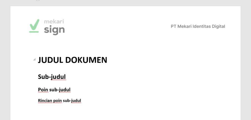 4 Cara Mudah Membuat Heading di Word